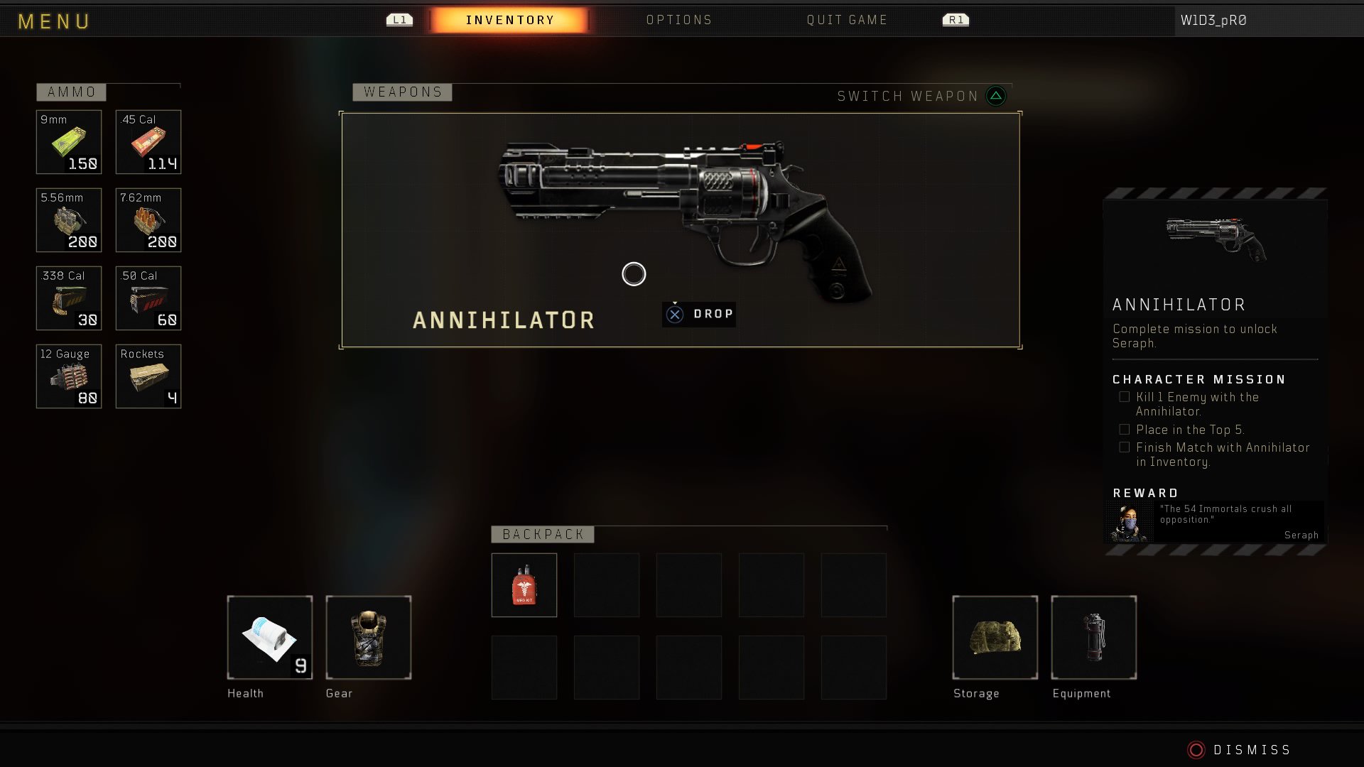 How to Get the Annihilator Pistol in Call of Duty Blackout | GameGuideHQ