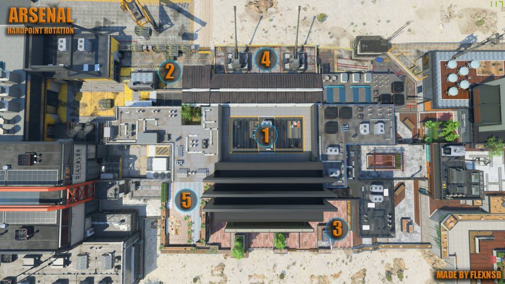 All Black Ops 4 Hardpoint Rotations, Overhead Maps | GameGuideHQ