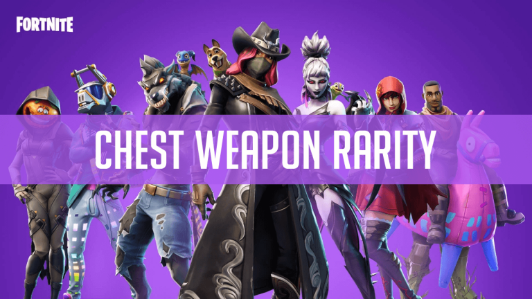 Fortnite Chest’s Weapon Drop Rates, Weapon Rarity – GameGuideHQ