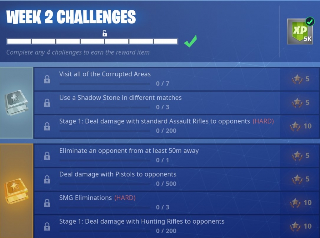 Fortnite Season 6 Week 2 Challenges Leaked Before Release, 3 Days Early ...