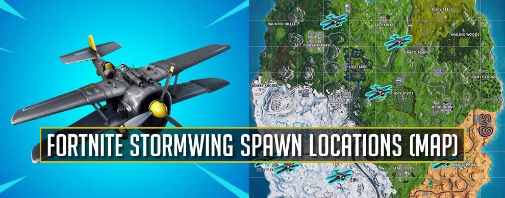 Fortnite Plane X-4 Stormwing Spawn Locations, Controls and Stunts