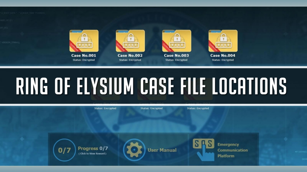 Ring of Elysium Case 007 Locations - Dione Serial Murder Case Files ...