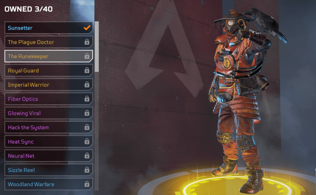 Every Bloodhound Skin in Apex Legends | GameGuideHQ