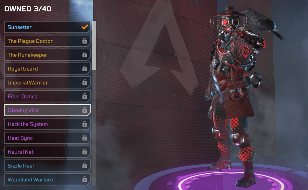 Every Bloodhound Skin in Apex Legends | GameGuideHQ