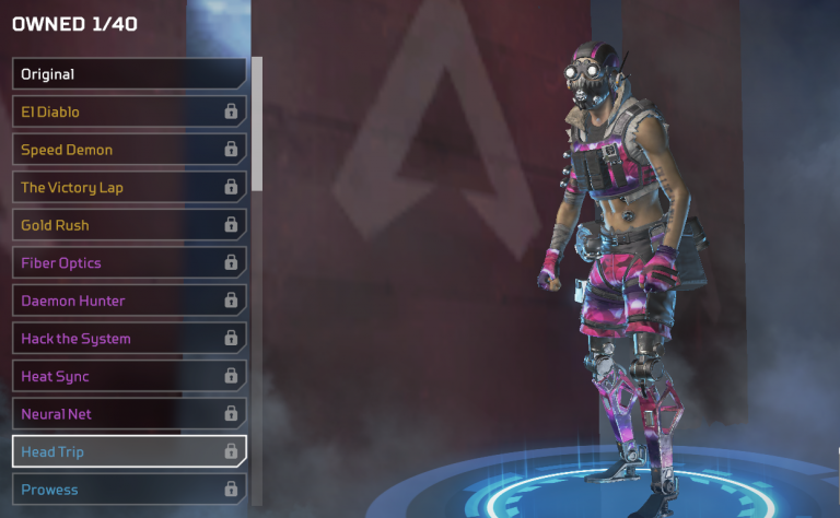 Every Octane Skin in Apex Legends | GameGuideHQ