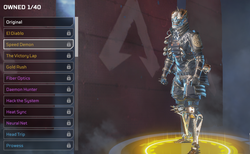 Every Octane Skin in Apex Legends | GameGuideHQ