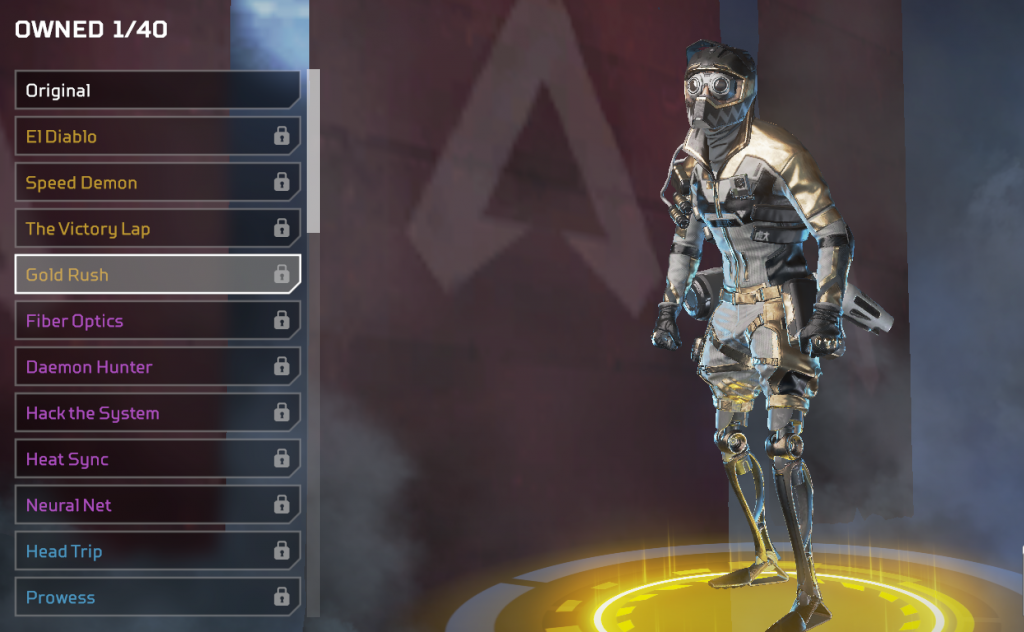Every Octane Skin In Apex Legends Gameguidehq