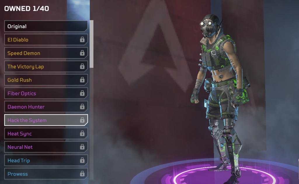 Every Octane Skin in Apex Legends | GameGuideHQ