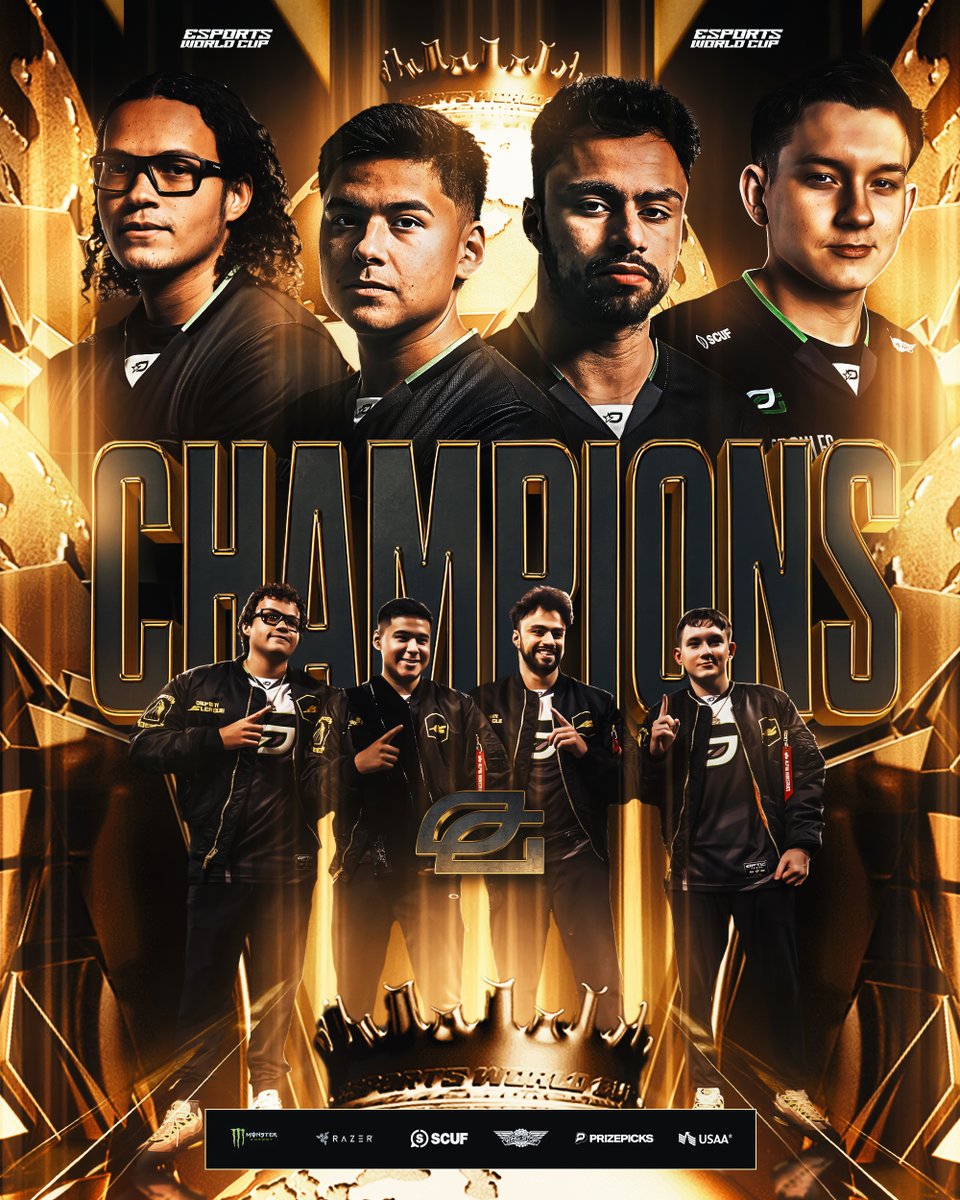 OpTic Gaming Wins Esports World Cup 2025 | Full Season Recap & Roster ...